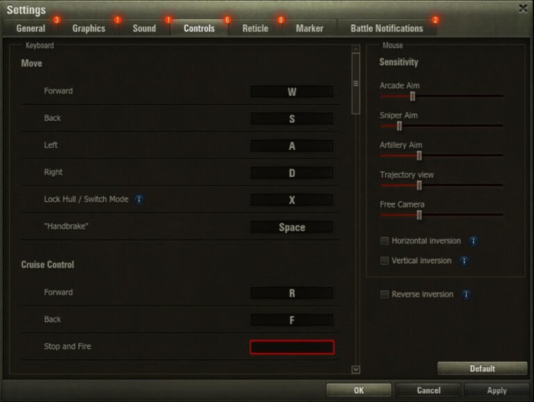 World of Tanks Settings Guide