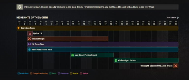 WoT events September: Complete NA & EU Roadmap 2025